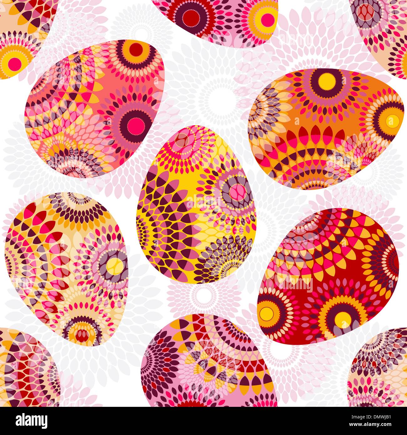 Seamless eggs hi-res stock photography and images - Alamy