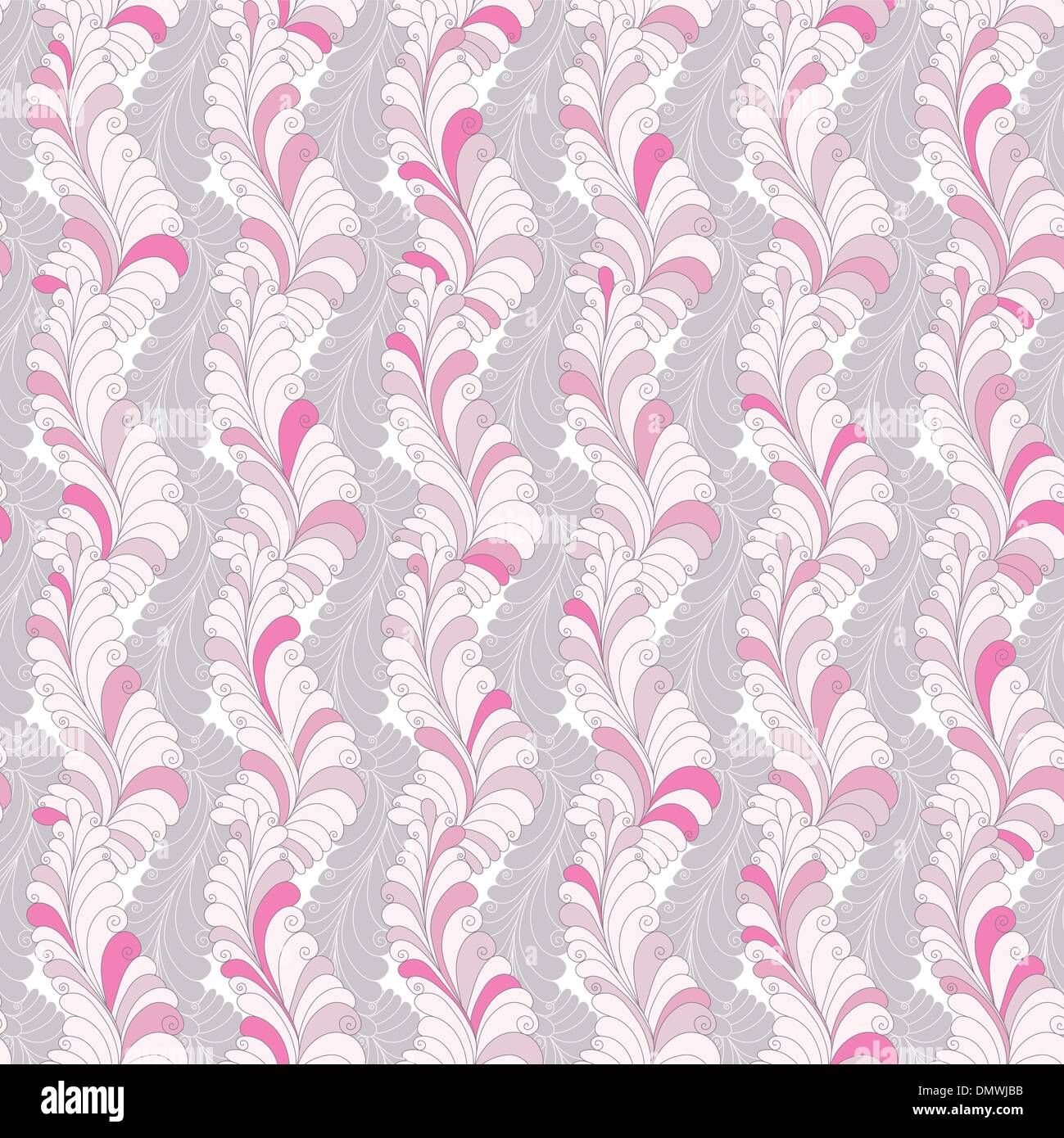 Seamless striped floral pattern Stock Vector Image & Art - Alamy