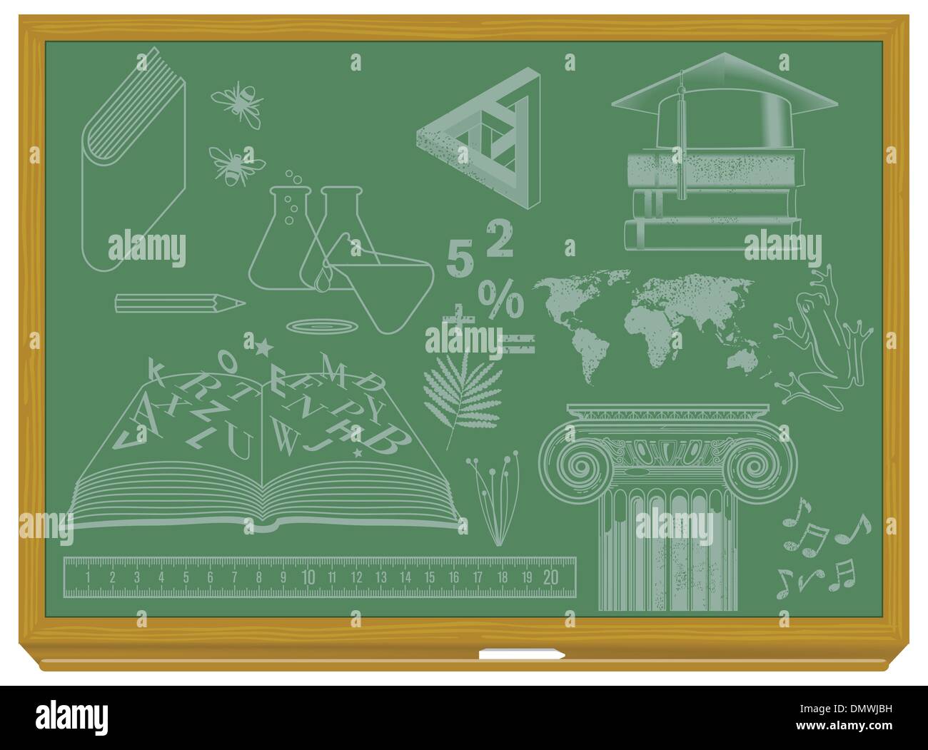 Education presentation Stock Vector Images - Alamy