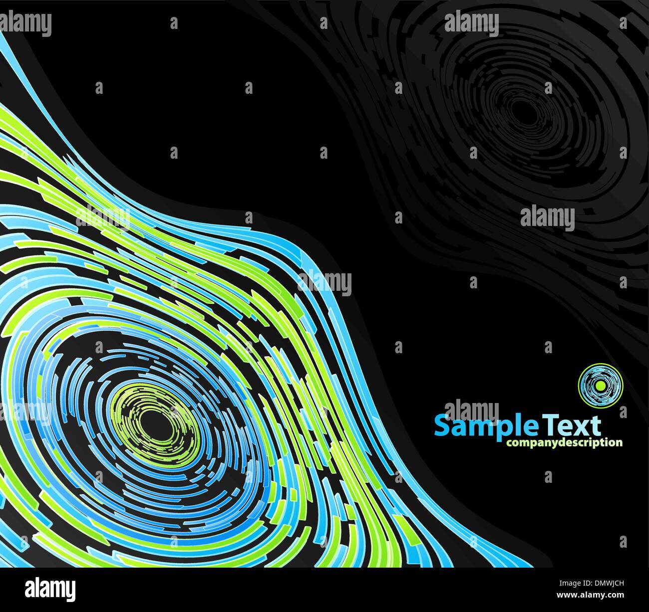 Black modern abstract background Stock Vector Image & Art - Alamy