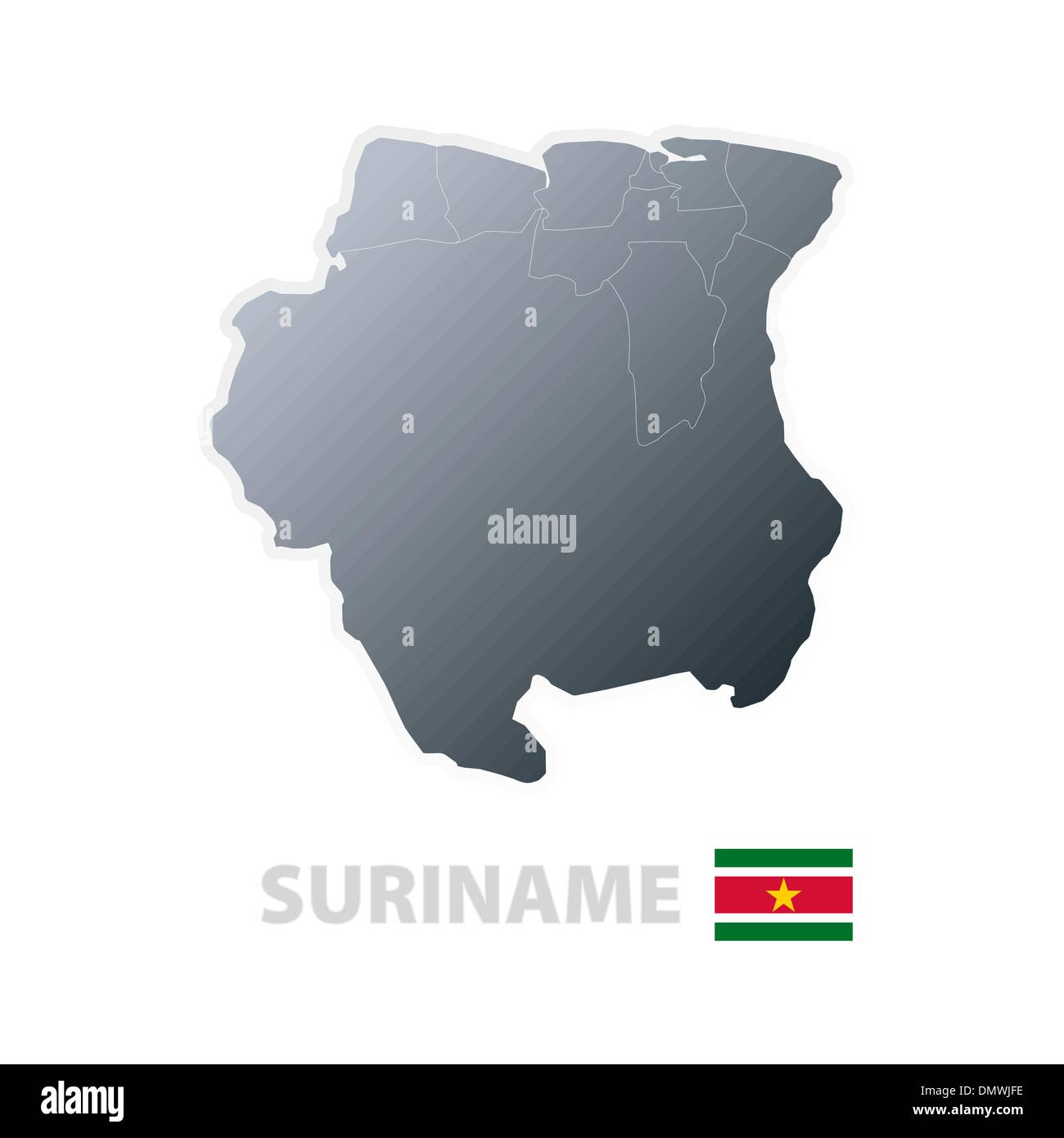 Suriname Vector Vectors High Resolution Stock Photography and Images - Alamy
