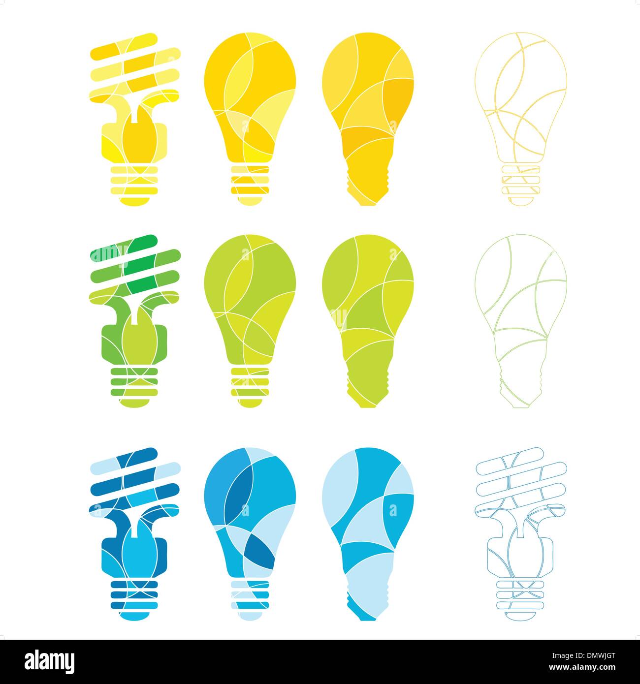 Sections of blue Stock Vector Images - Alamy