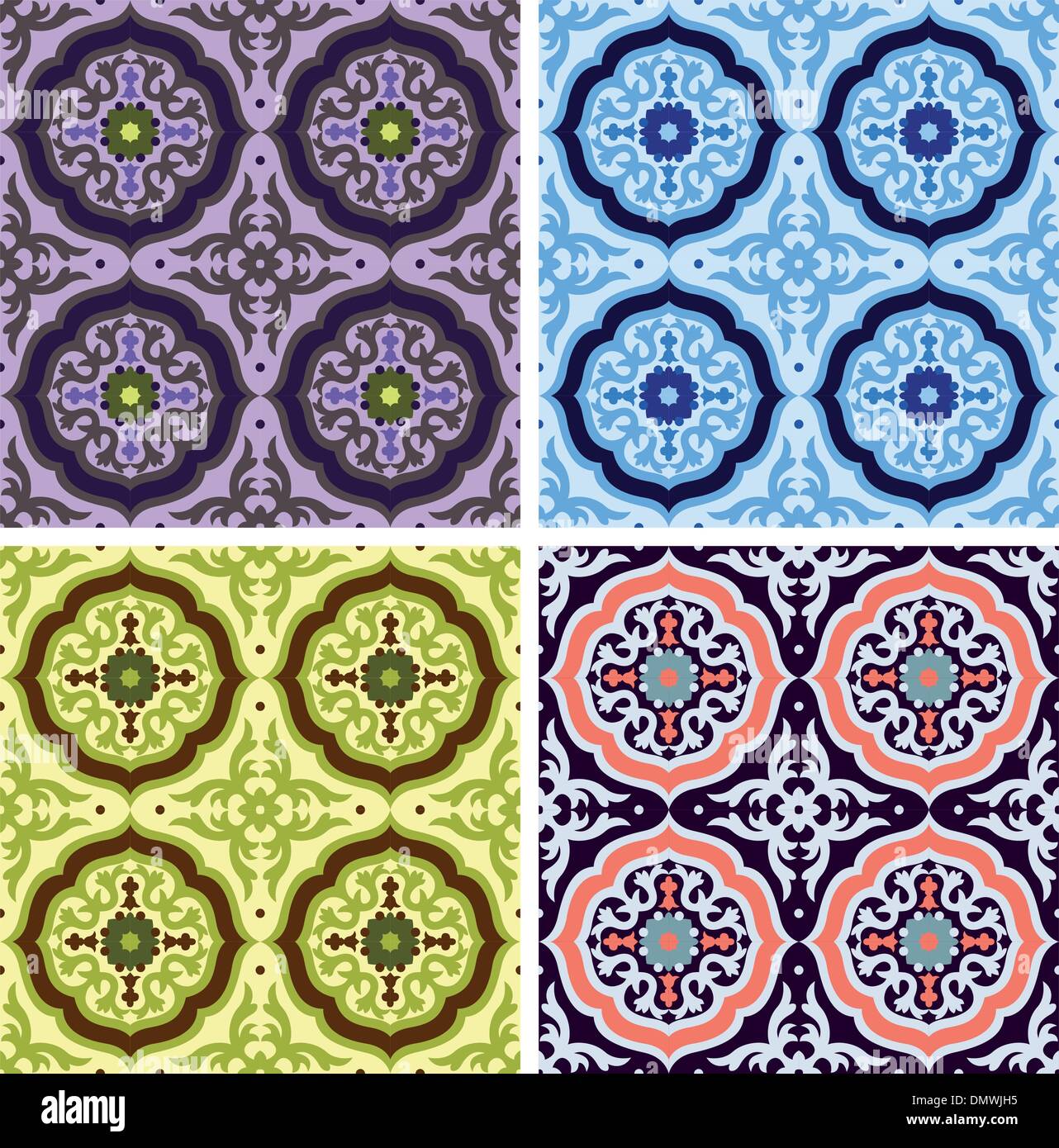 Seamless arabesque hi-res stock photography and images - Alamy