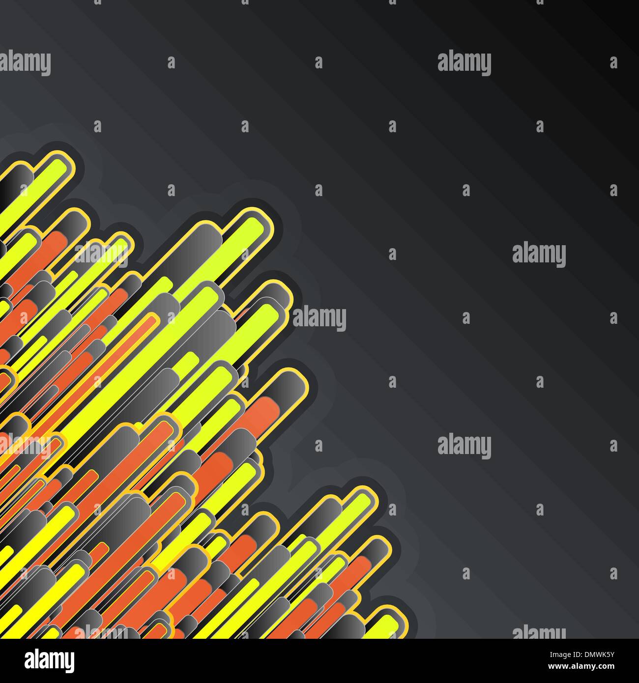 Modern slick technological background in orange and yellow Stock Vector ...