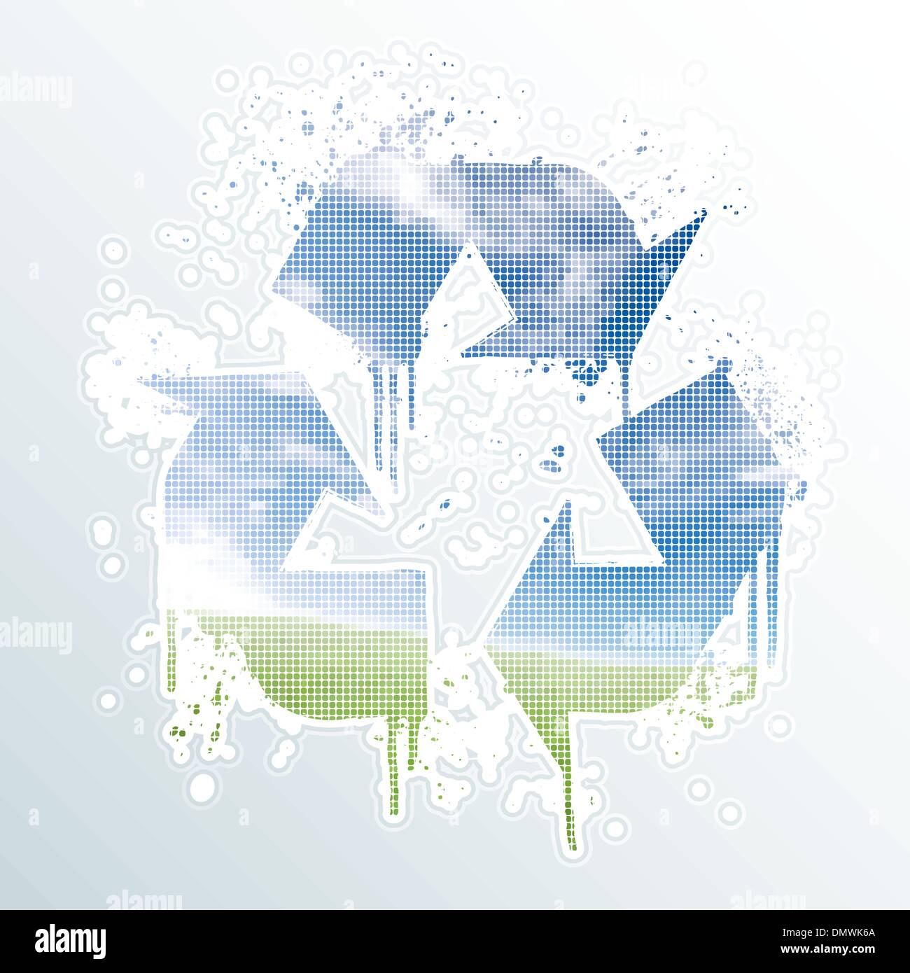 Vector illustration recycle symbol Stock Vector Images - Alamy