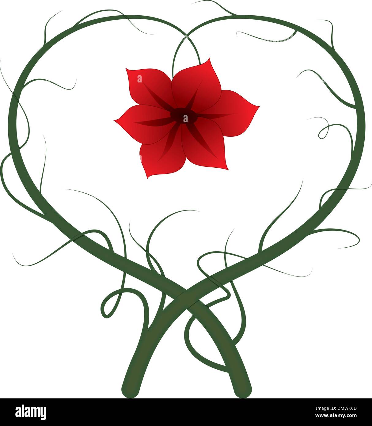 Angel abstract painting Stock Vector Images - Alamy