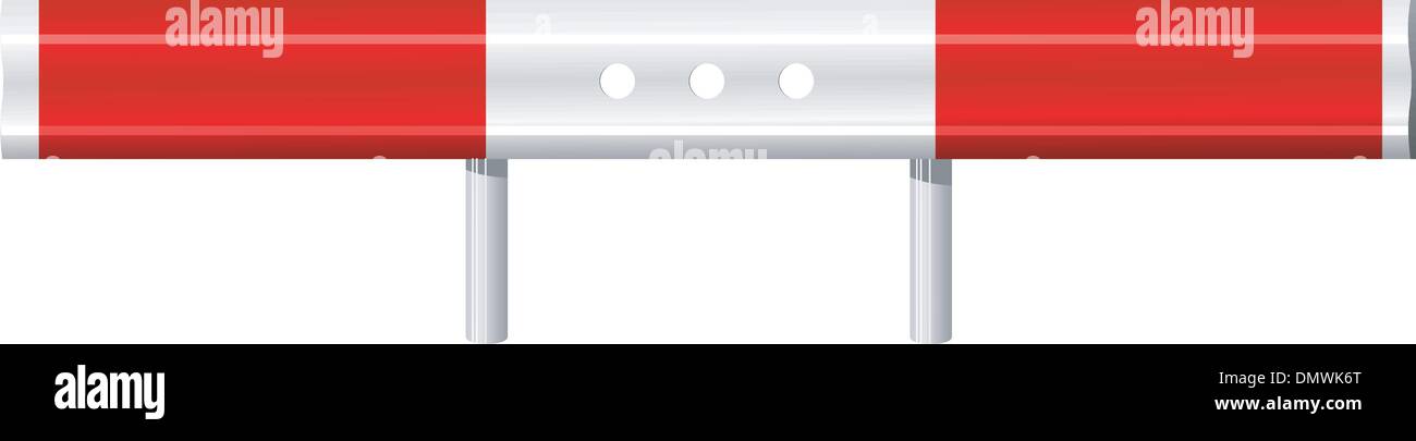 vector illustration of a guardrail Stock Vector Image & Art - Alamy