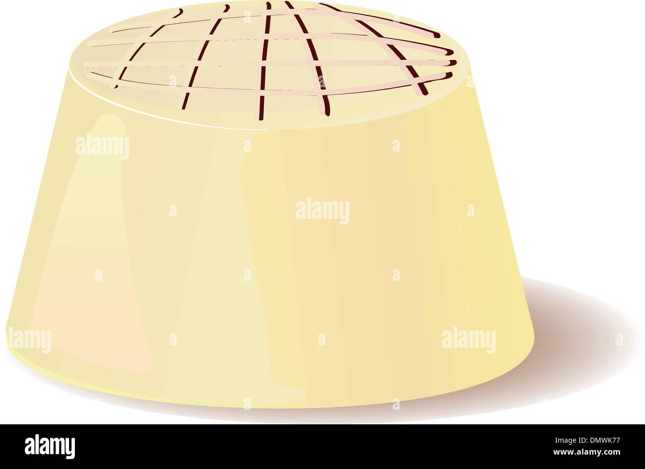 White chocolate. vector Stock Vector Image & Art - Alamy