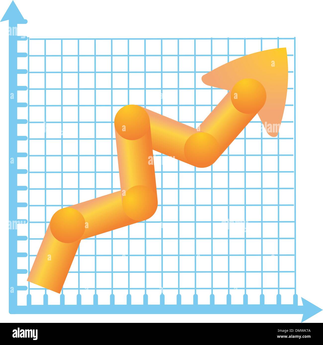 The color diagram with arrows Stock Vector Image & Art - Alamy