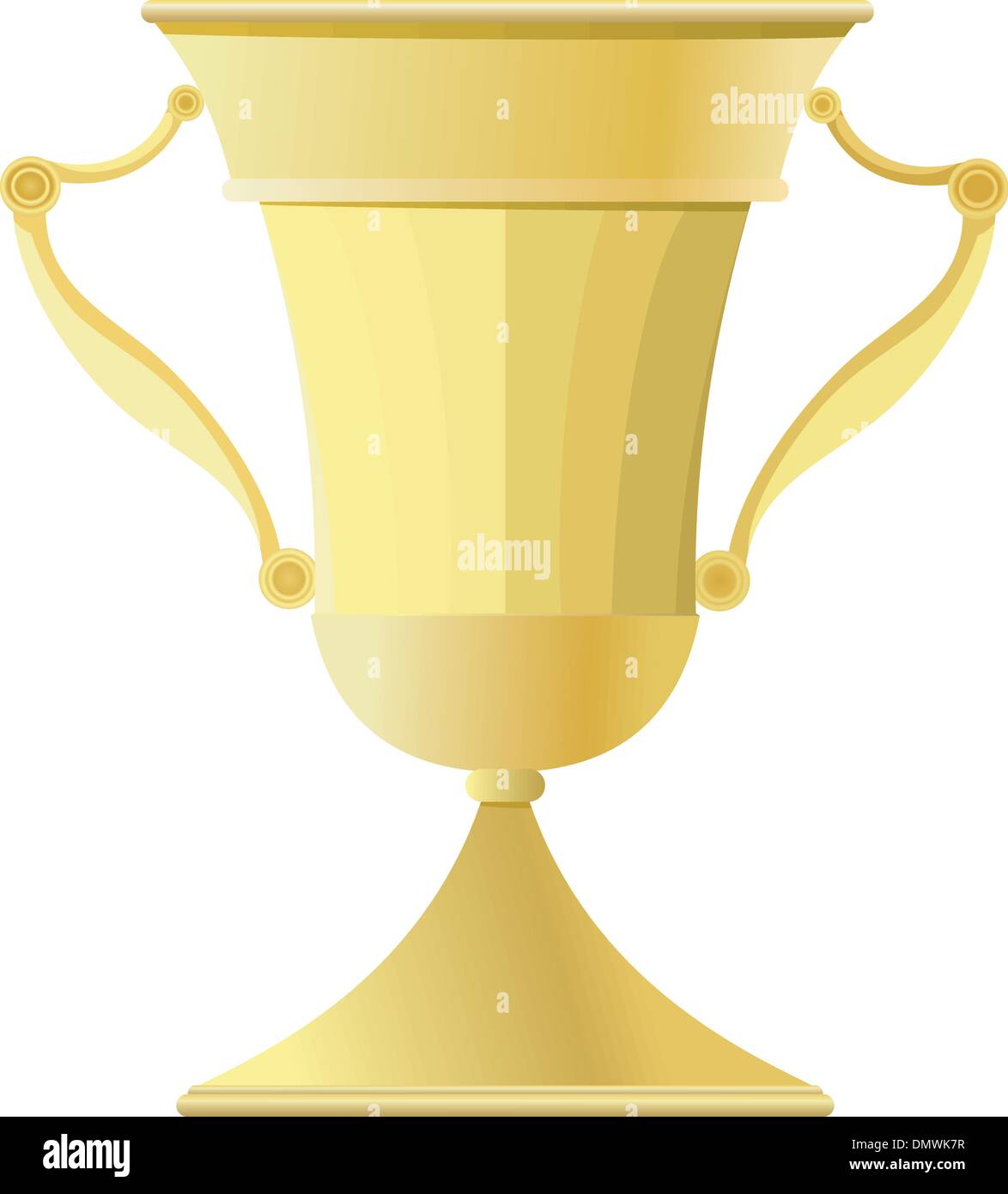 Gold Cup. vector Stock Vector Image & Art - Alamy