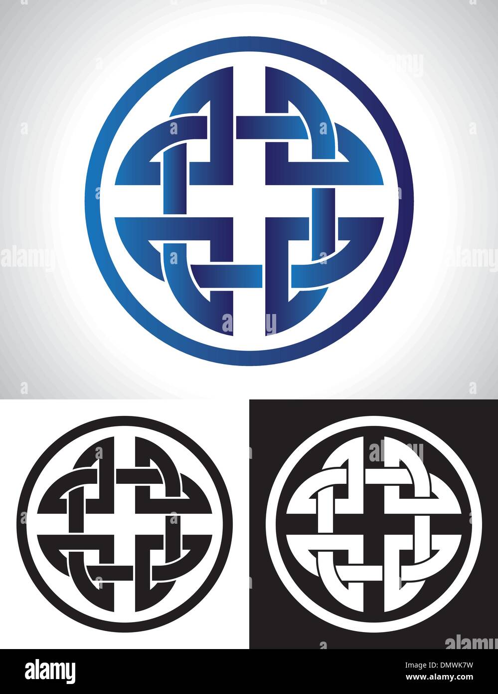 Celtic Shield Knot Vector