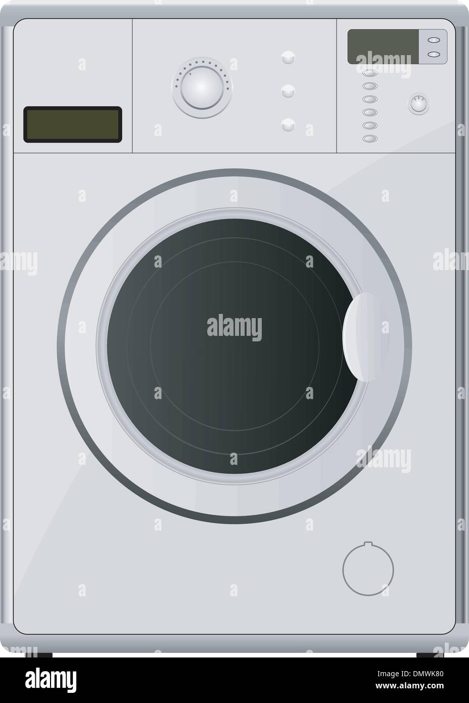 washing machine. vector Stock Vector Image & Art - Alamy