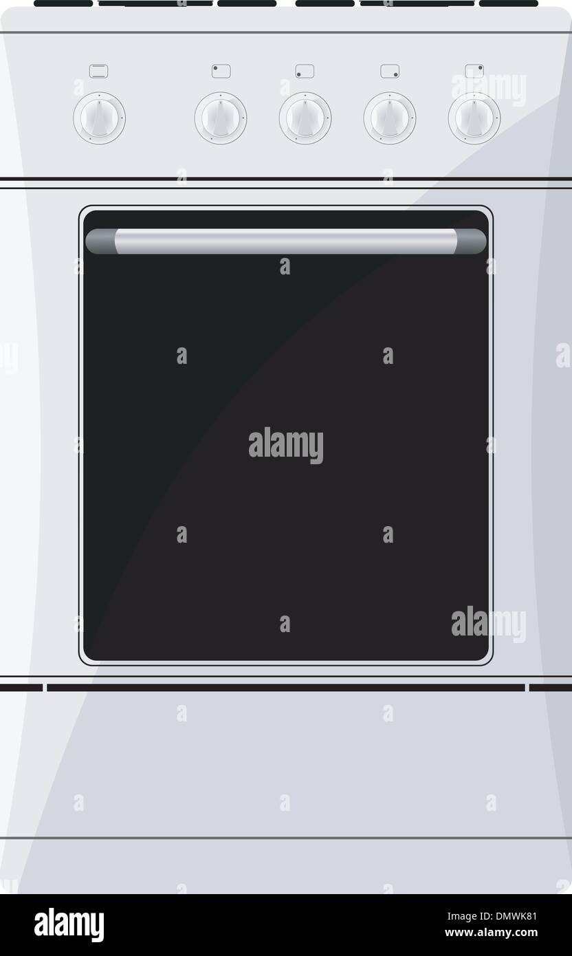 gas cooker. vector Stock Vector Image & Art - Alamy