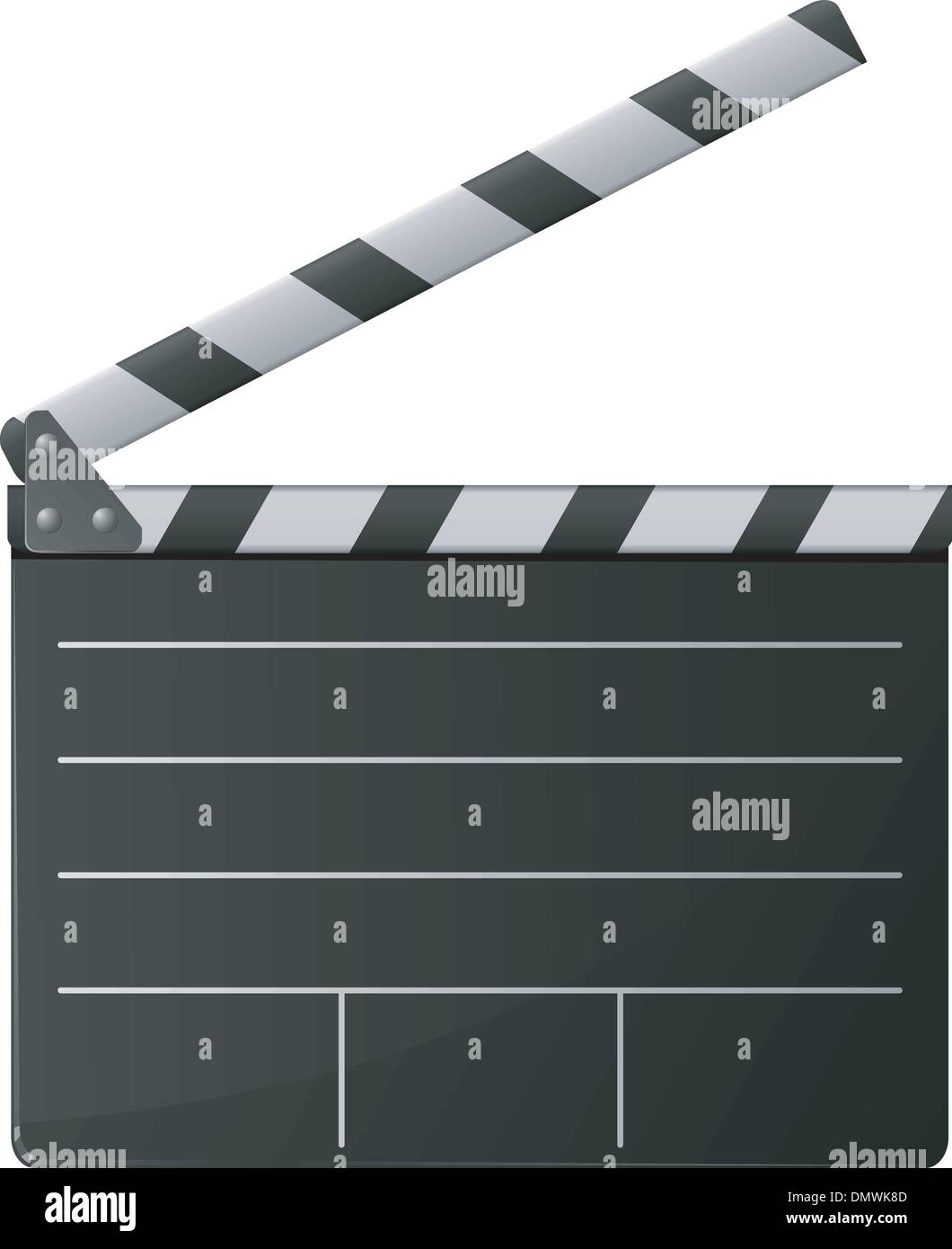 Cinema clapper. Vector Stock Vector Image & Art - Alamy