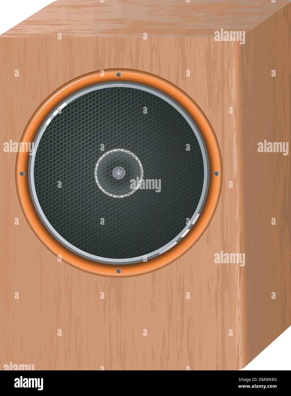 music speaker. vector Stock Vector Image & Art - Alamy