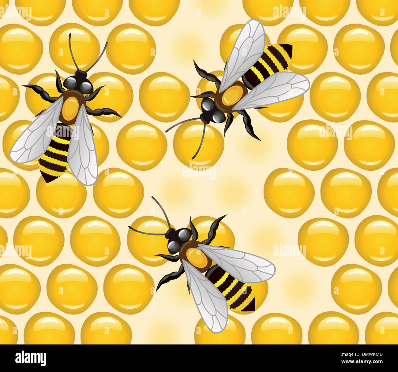 Bees active Stock Vector Images - Alamy