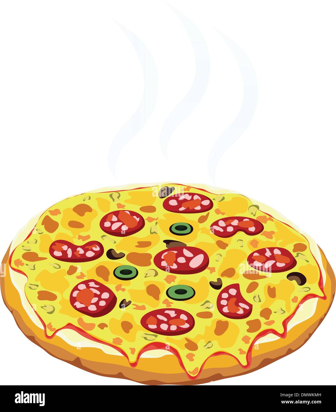 vector italian pizza Stock Vector Image & Art - Alamy