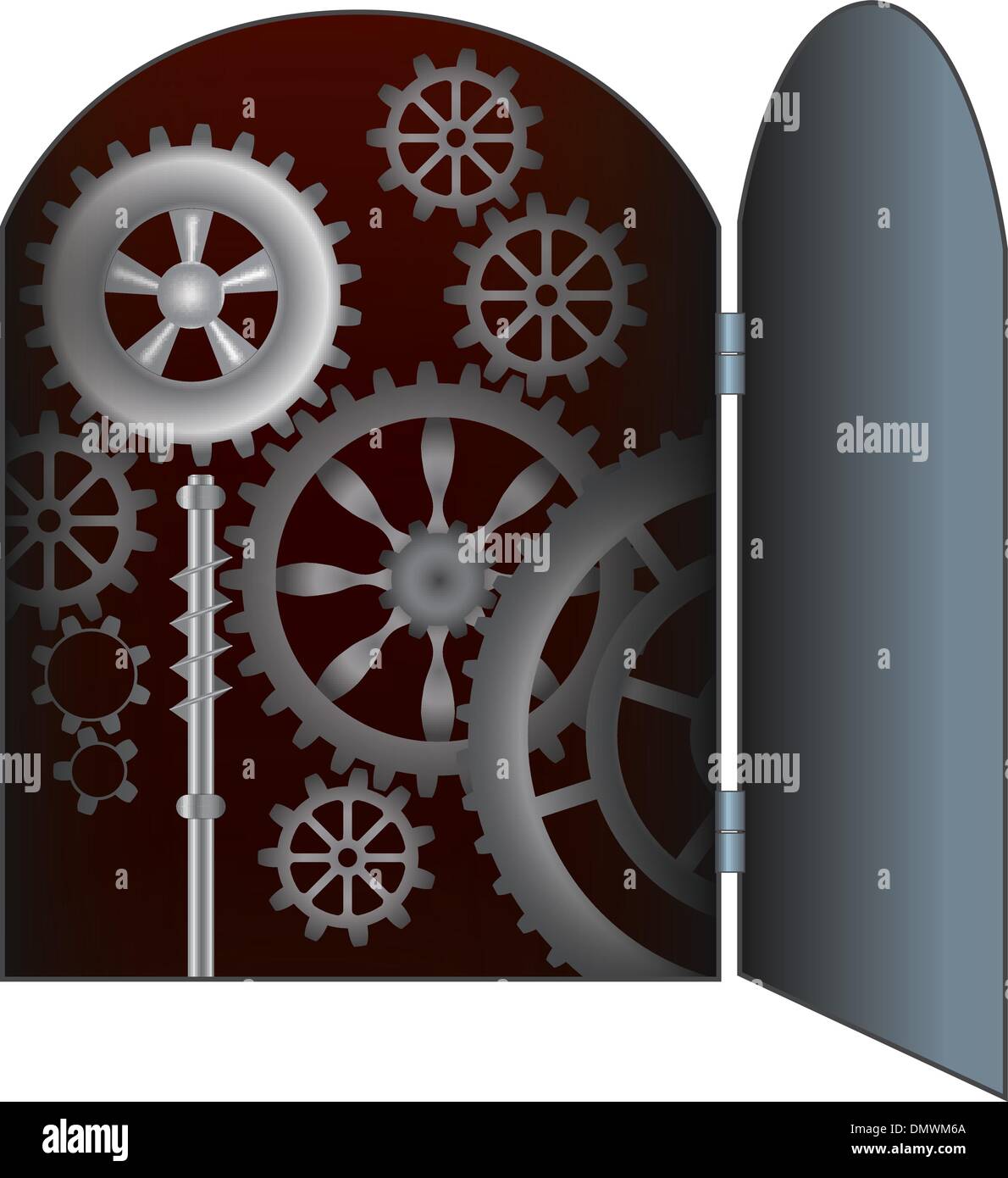 Clockwork vectors hi-res stock photography and images - Alamy