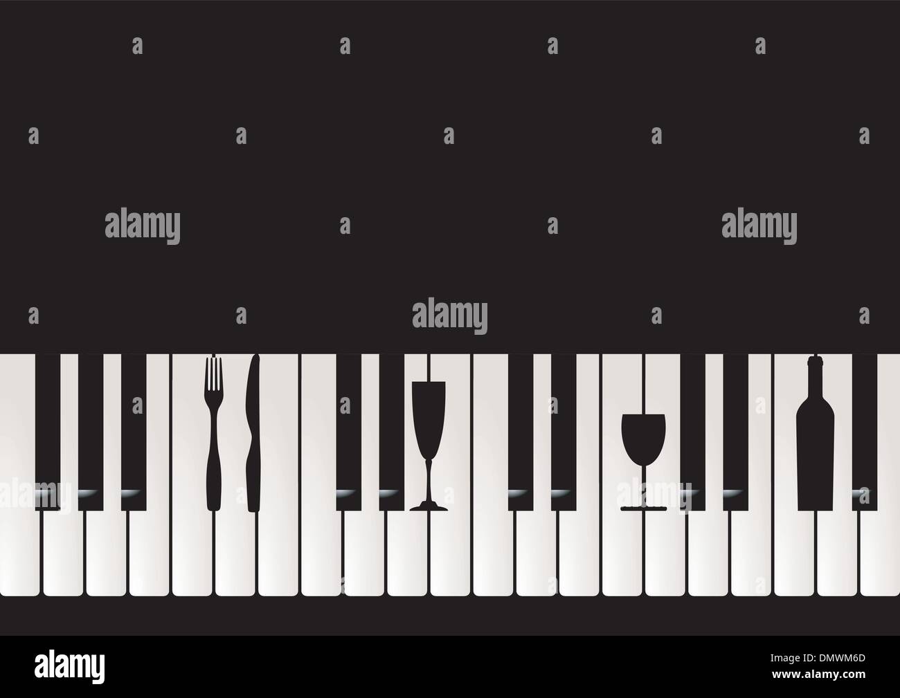 Restaurant happy Stock Vector Images - Alamy