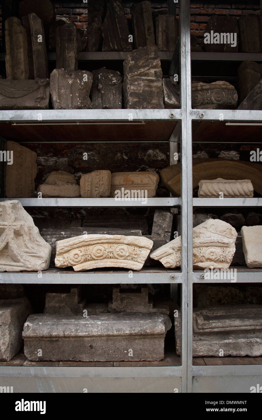 Ancient architectural details and pieces collected in Europeum - a part ...