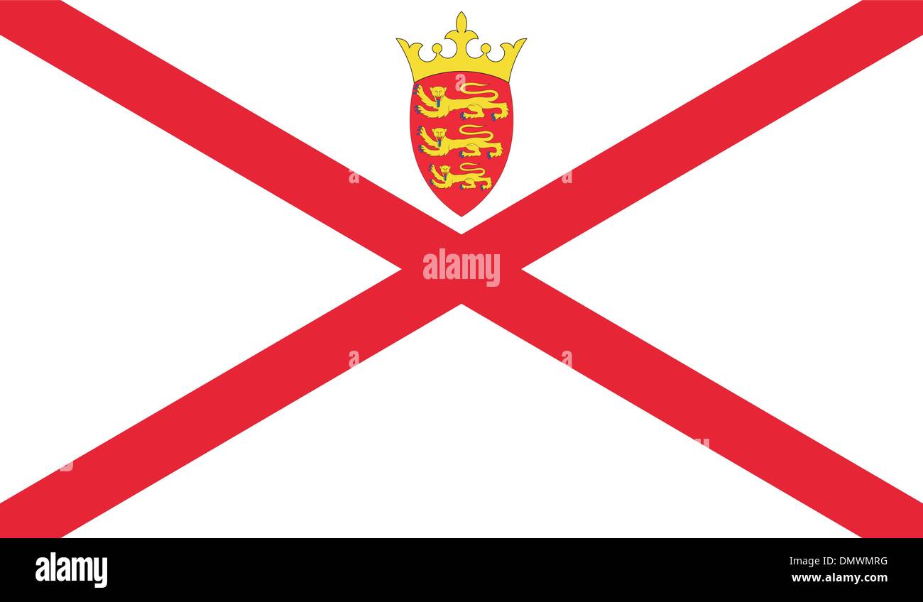 Jersey flag hi-res stock photography and images - Alamy