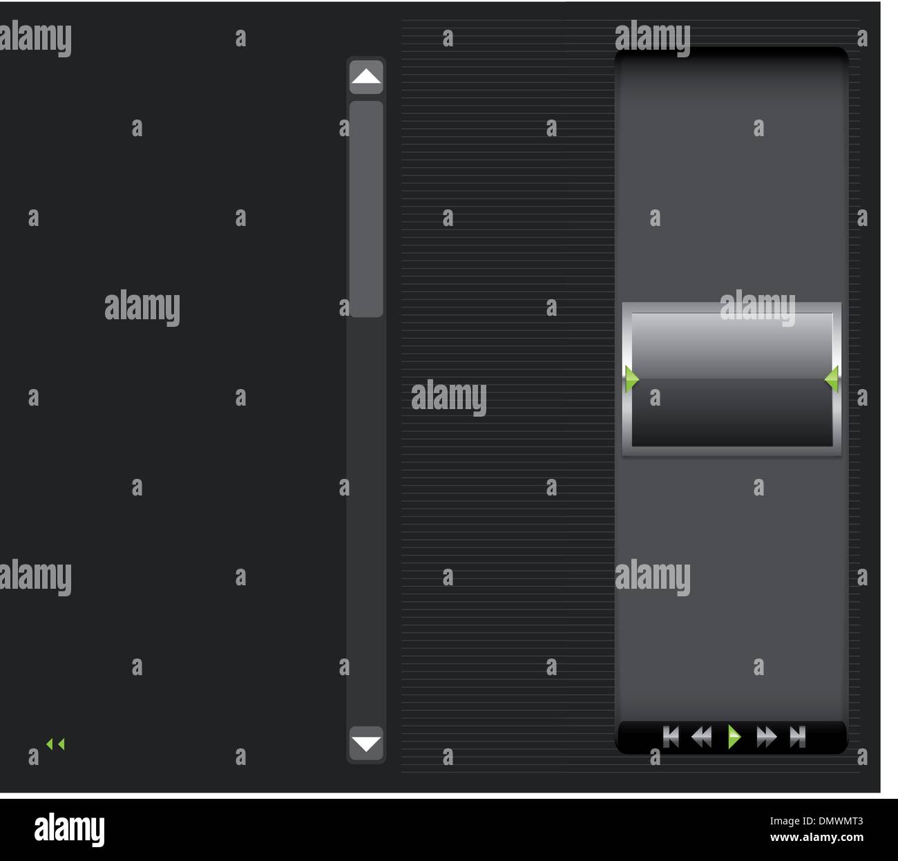 Controls vector vectors hi-res stock photography and images - Alamy