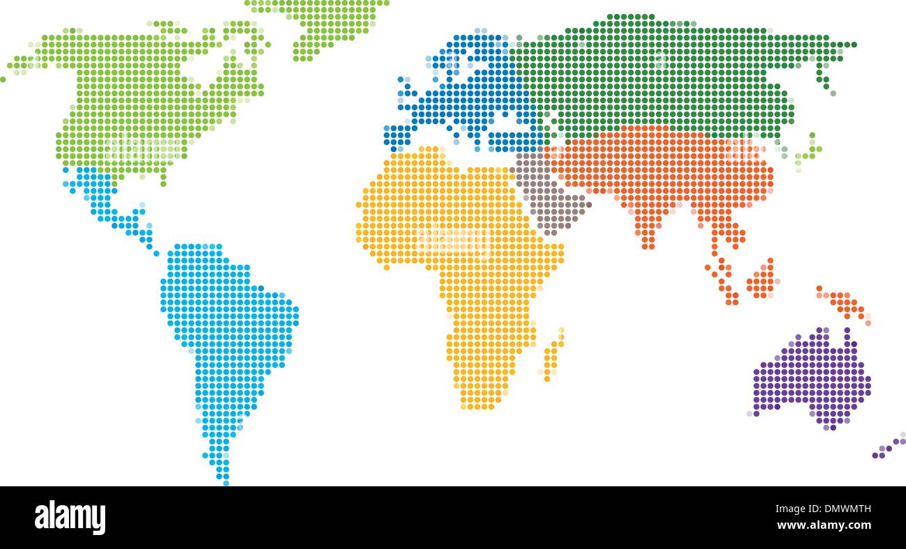 World continents hi-res stock photography and images - Alamy