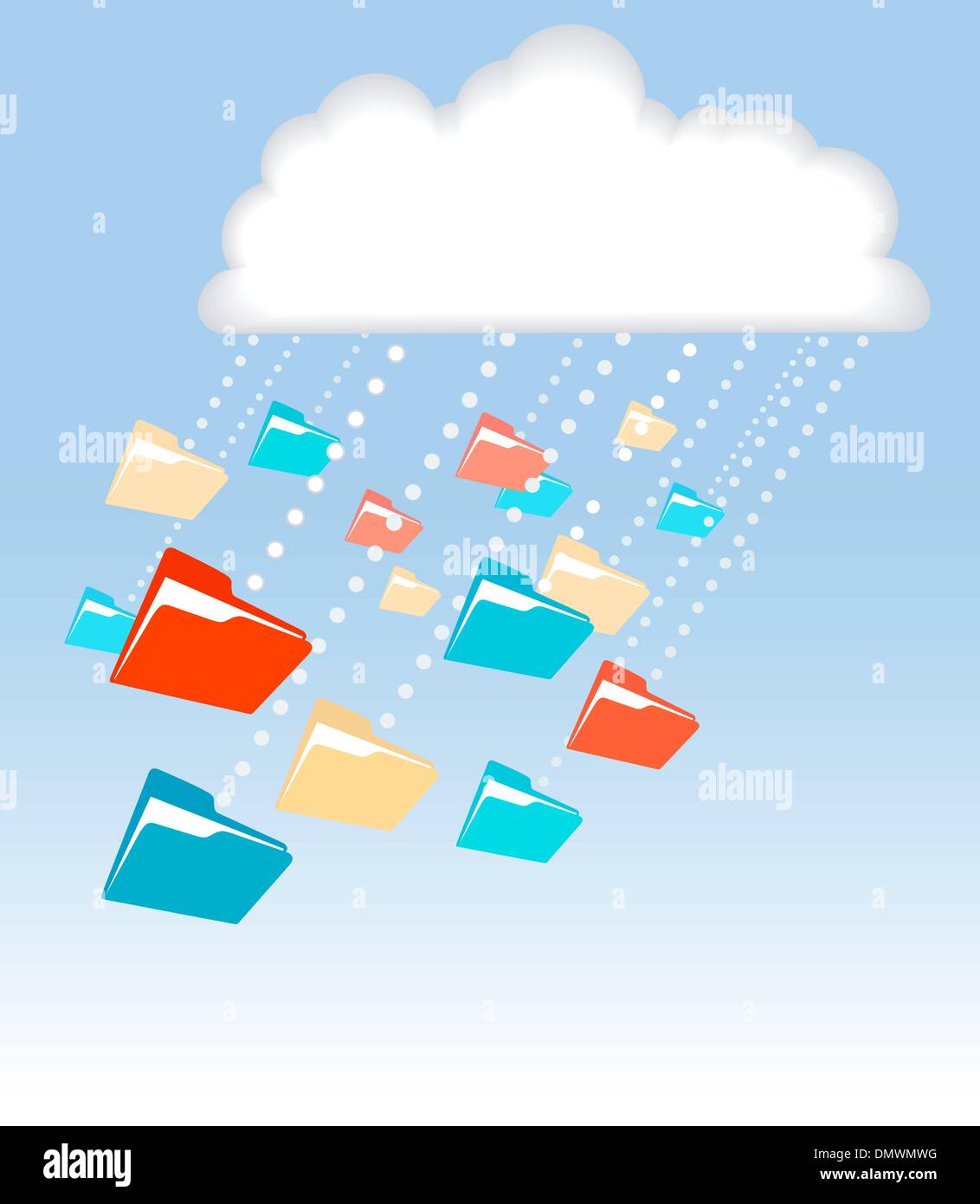 Data dots Stock Vector Images - Alamy