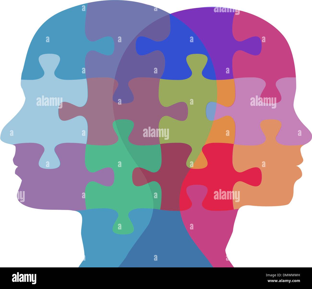 Man mental health issues Stock Vector Images - Alamy