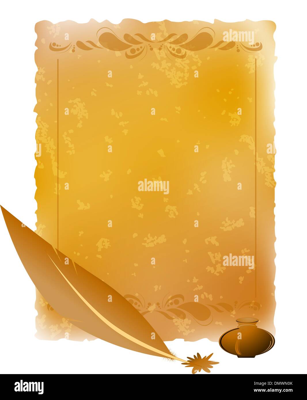 Manuscript roll hi-res stock photography and images - Alamy