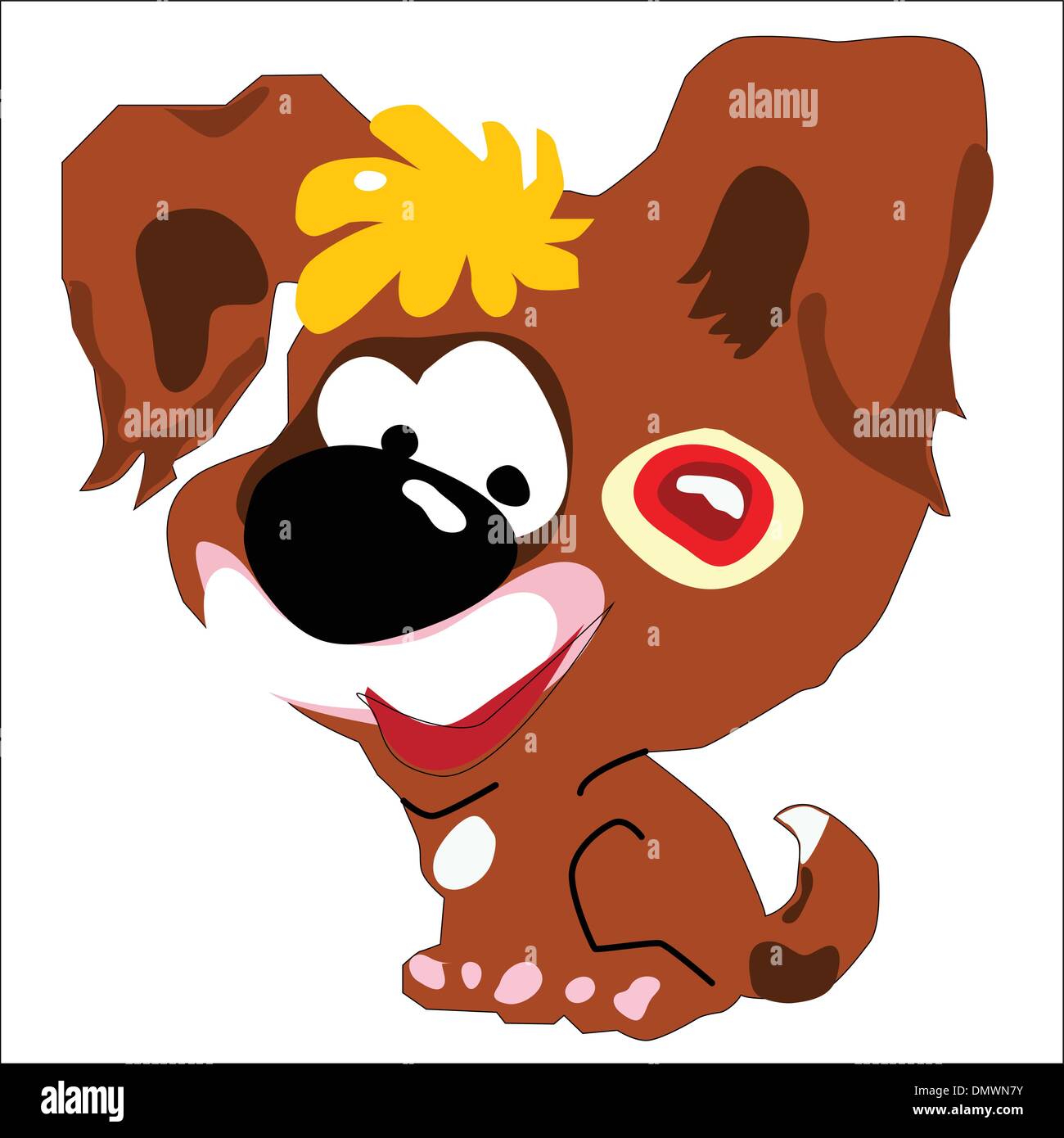 Muddy Dog Clipart