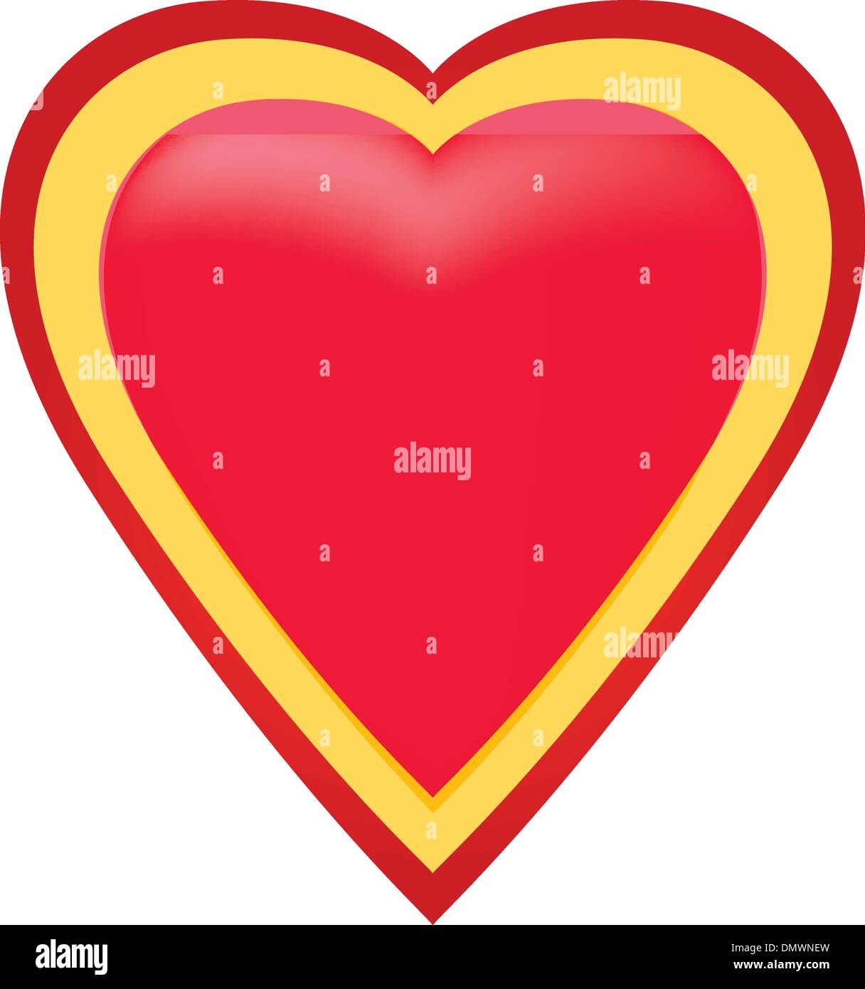 Red And Yellow Heart Logo 16.975 Yellow Heart Stock Photos, High Res