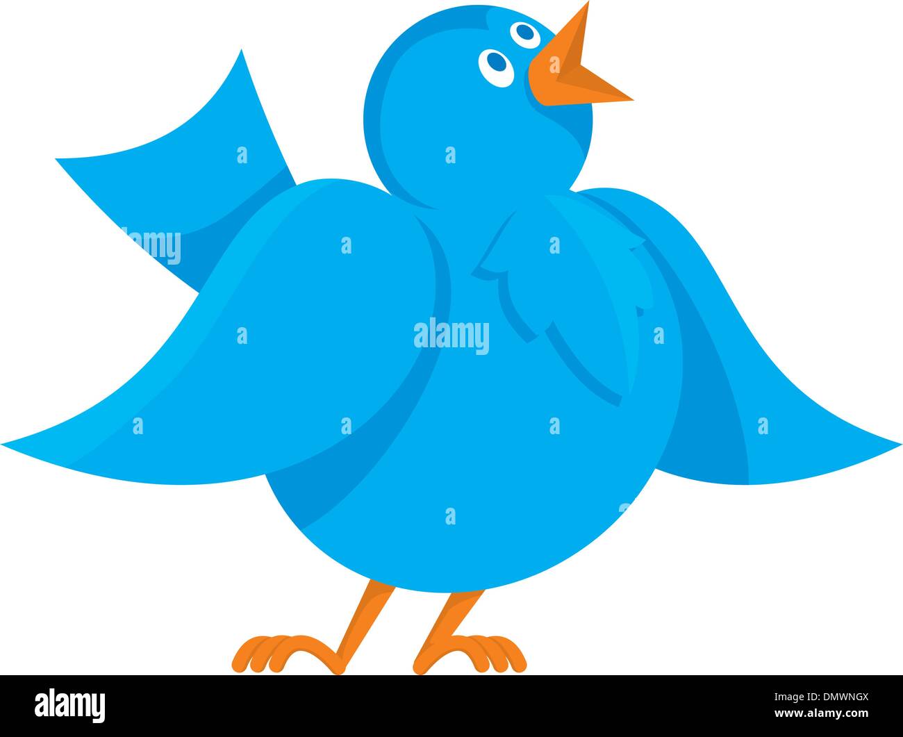 Blue bird cartoon hi-res stock photography and images - Alamy