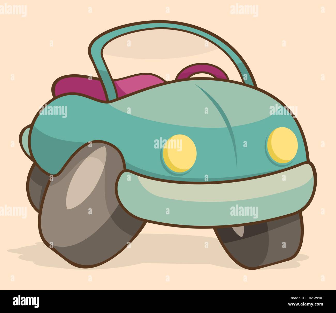 Cartoon car hi-res stock photography and images - Alamy