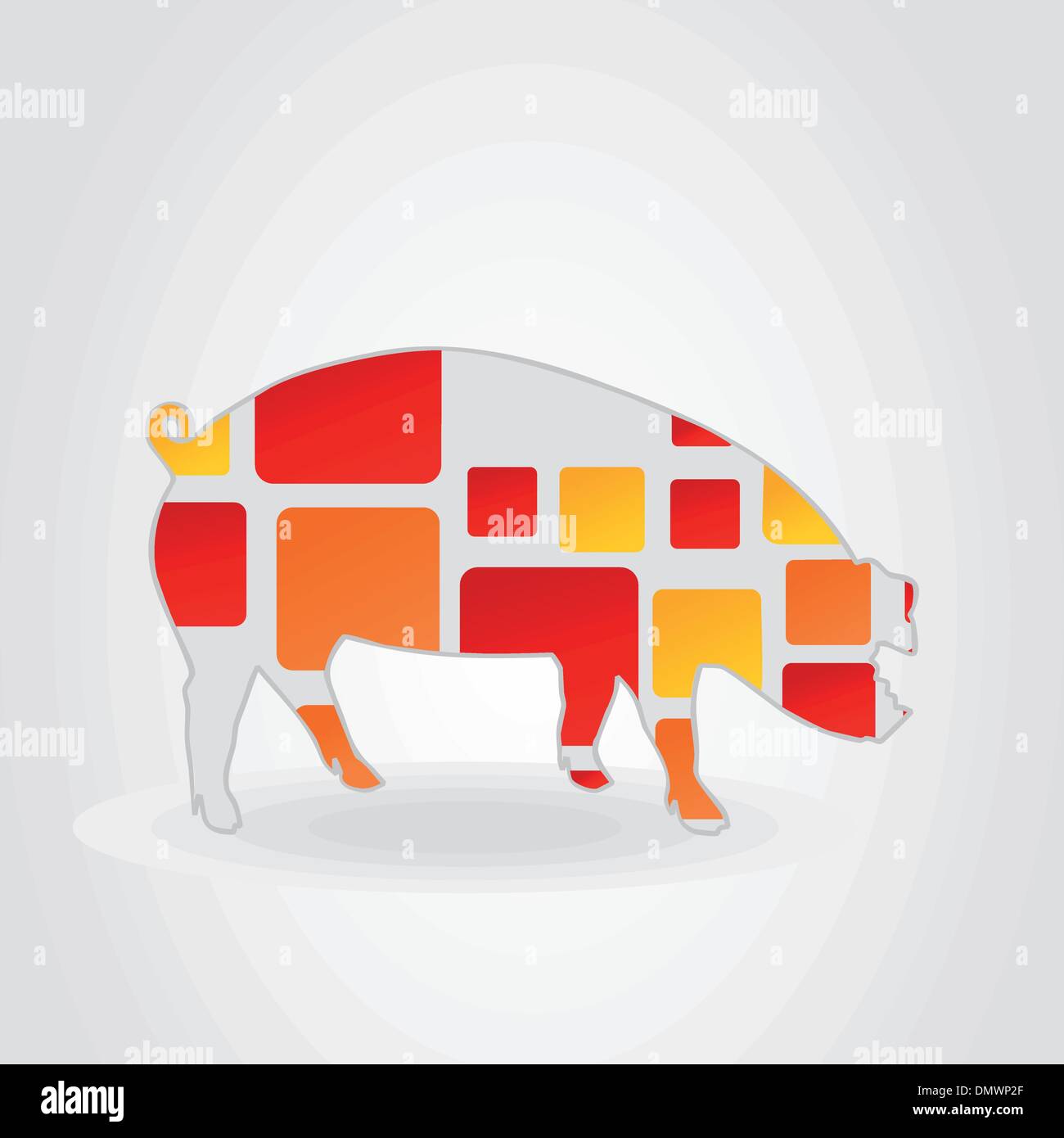 Pig acorn Stock Vector Images - Alamy