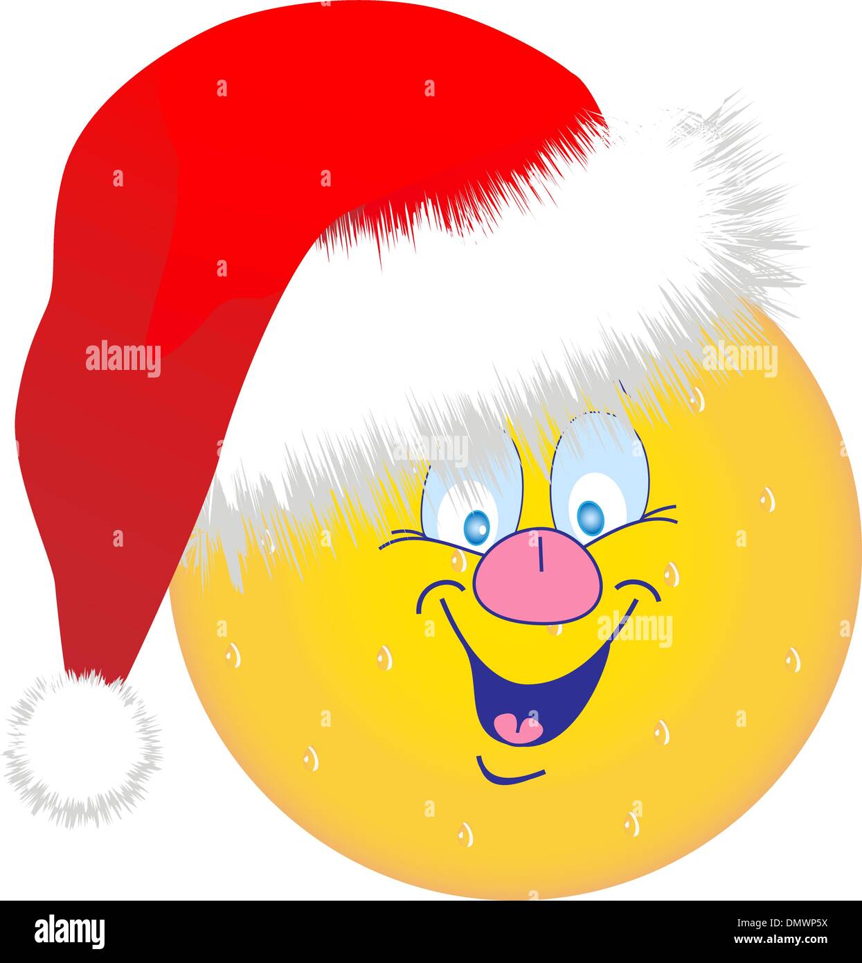 New years toy santa Stock Vector Images - Alamy