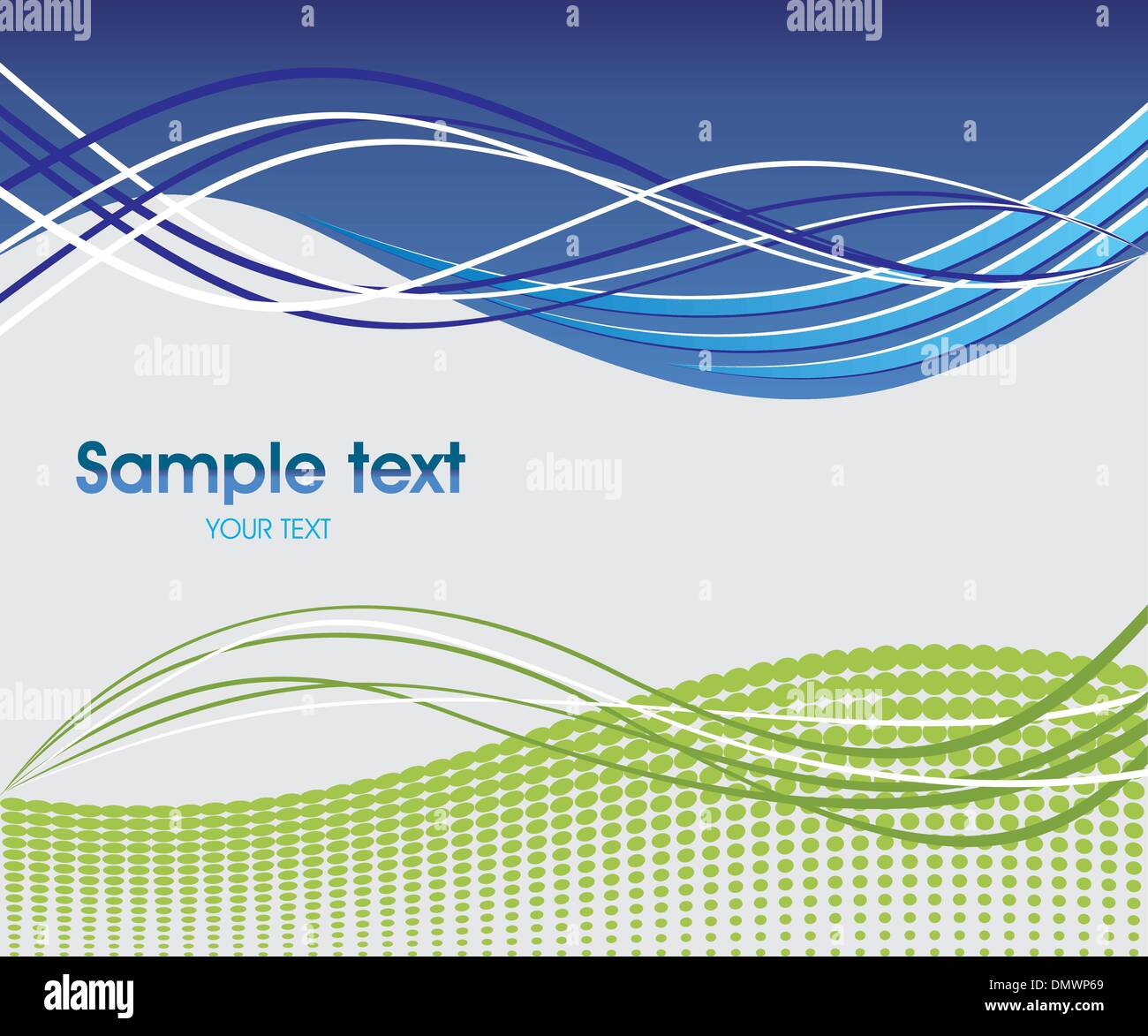 Blue green wave grid Stock Vector Images - Alamy