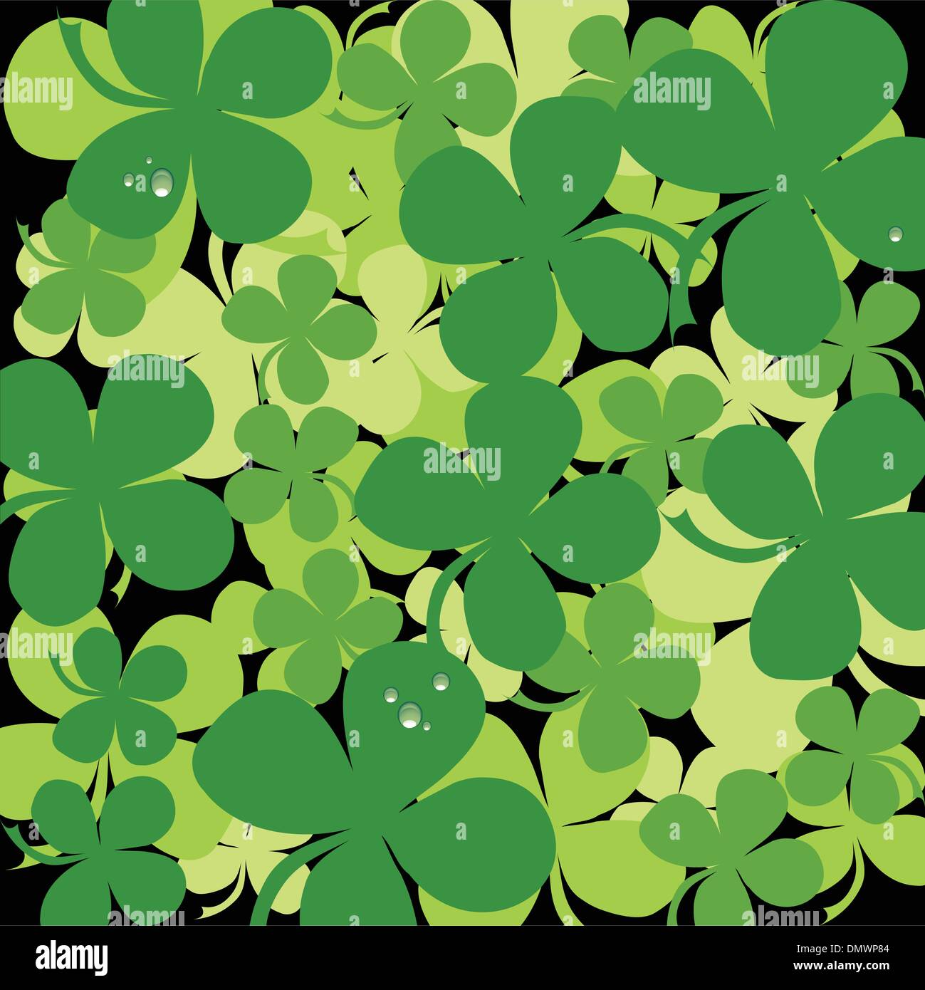 Seamless clover background Stock Vector Image & Art - Alamy