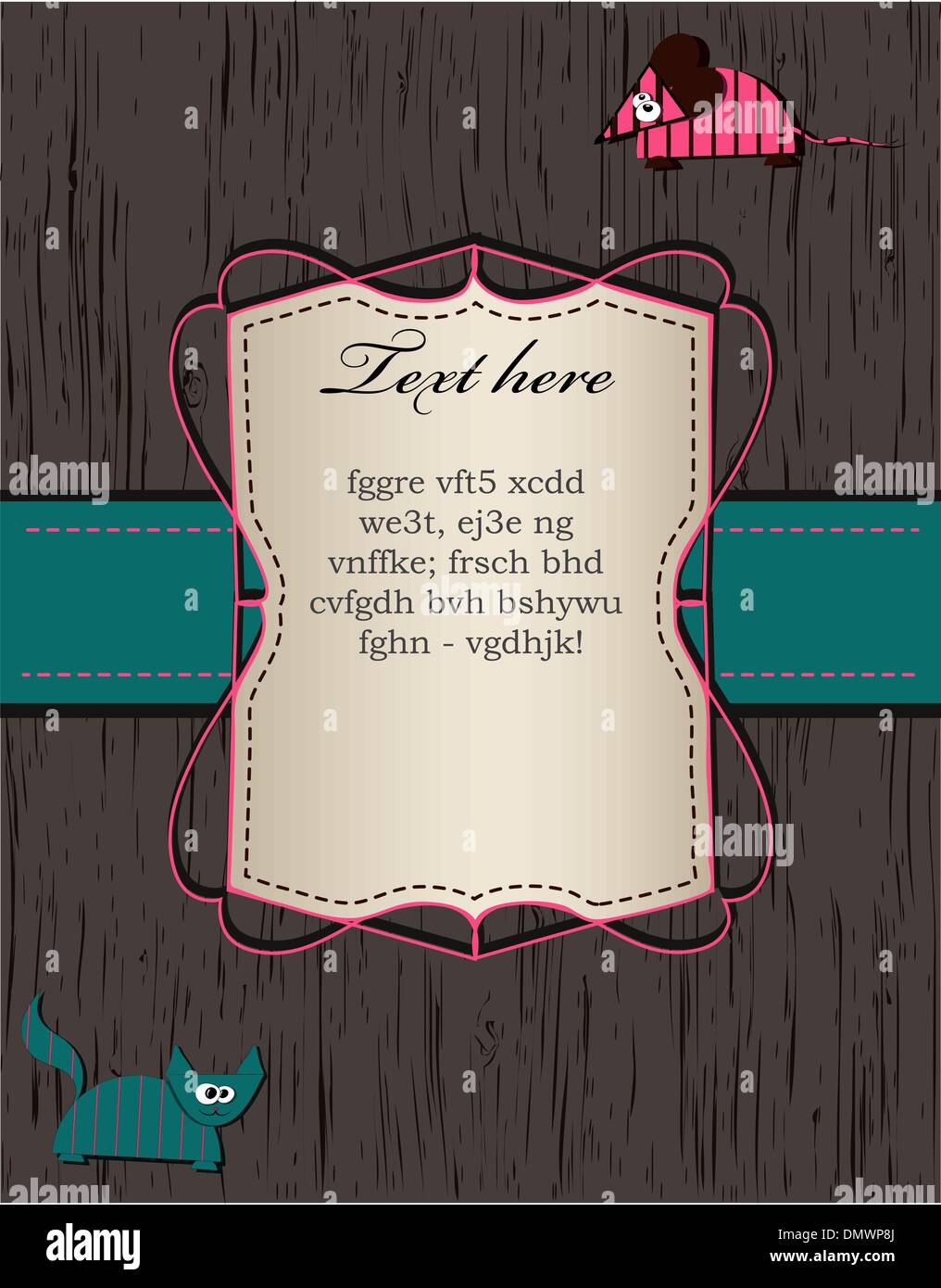 Cat mouse cartoon illustration hi-res stock photography and images - Alamy