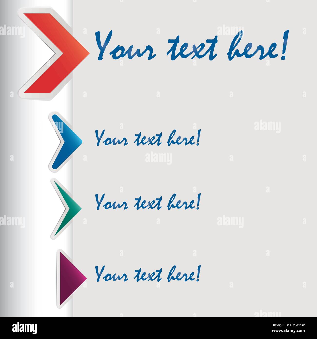 vector arrows set Stock Vector Image & Art - Alamy