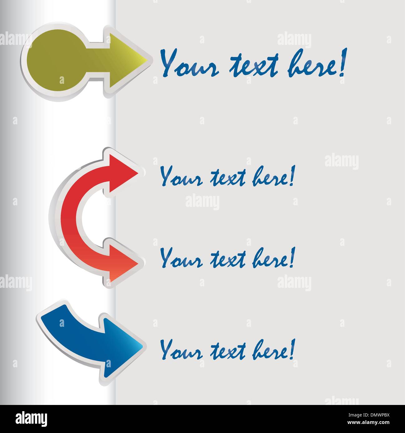 vector arrows set Stock Vector Image & Art - Alamy