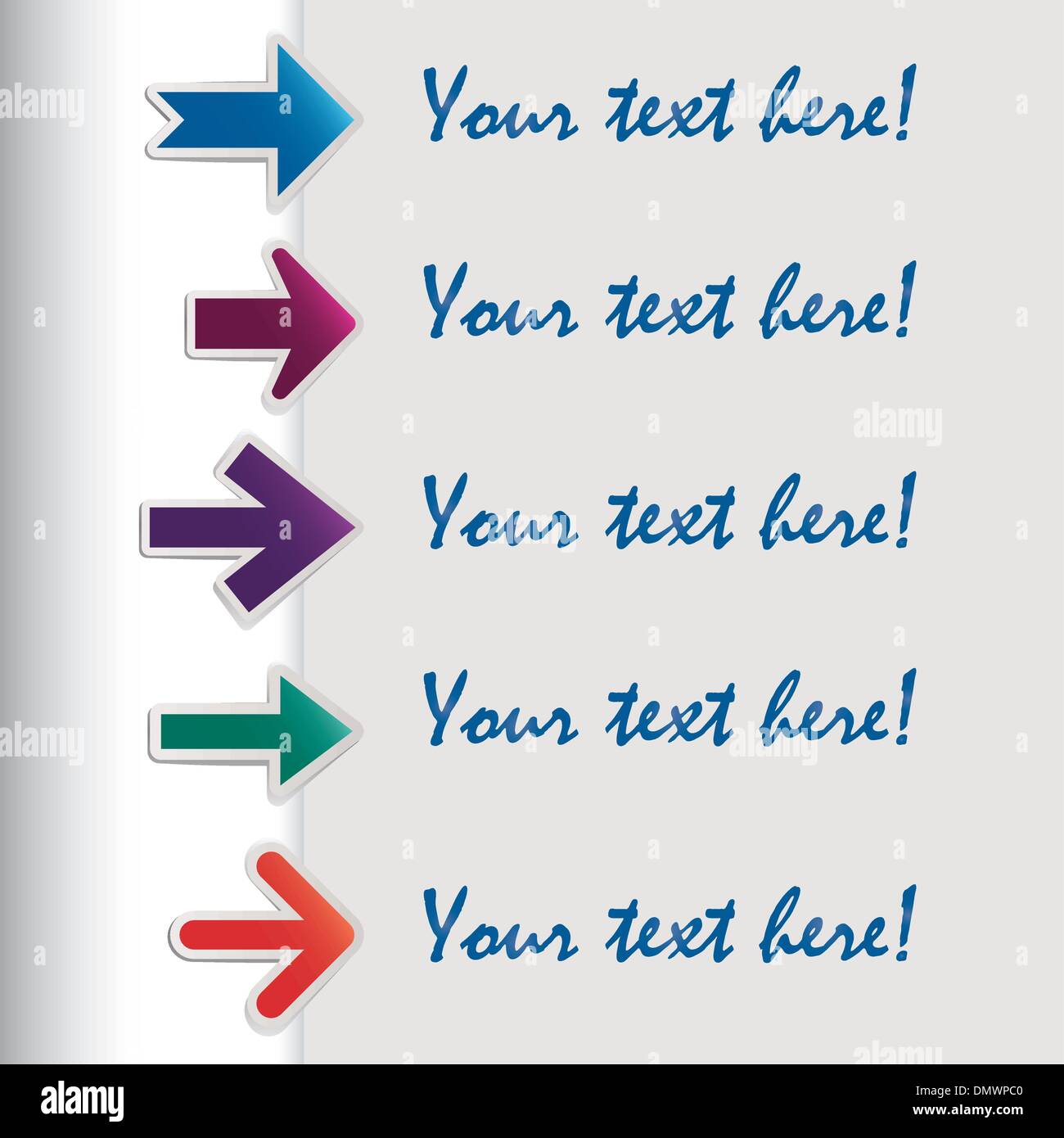 vector arrows set Stock Vector Image & Art - Alamy