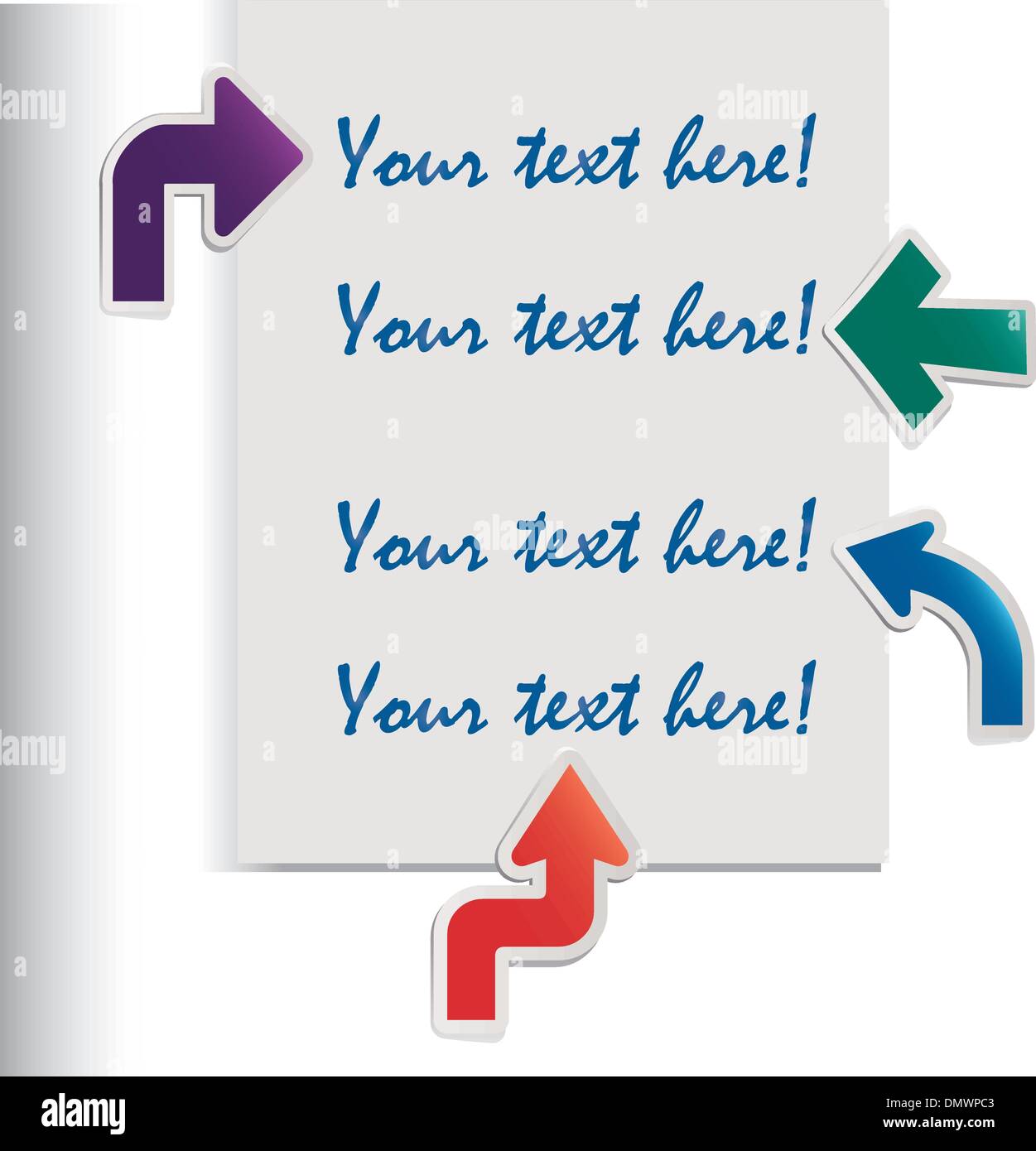 vector arrows set Stock Vector Image & Art - Alamy