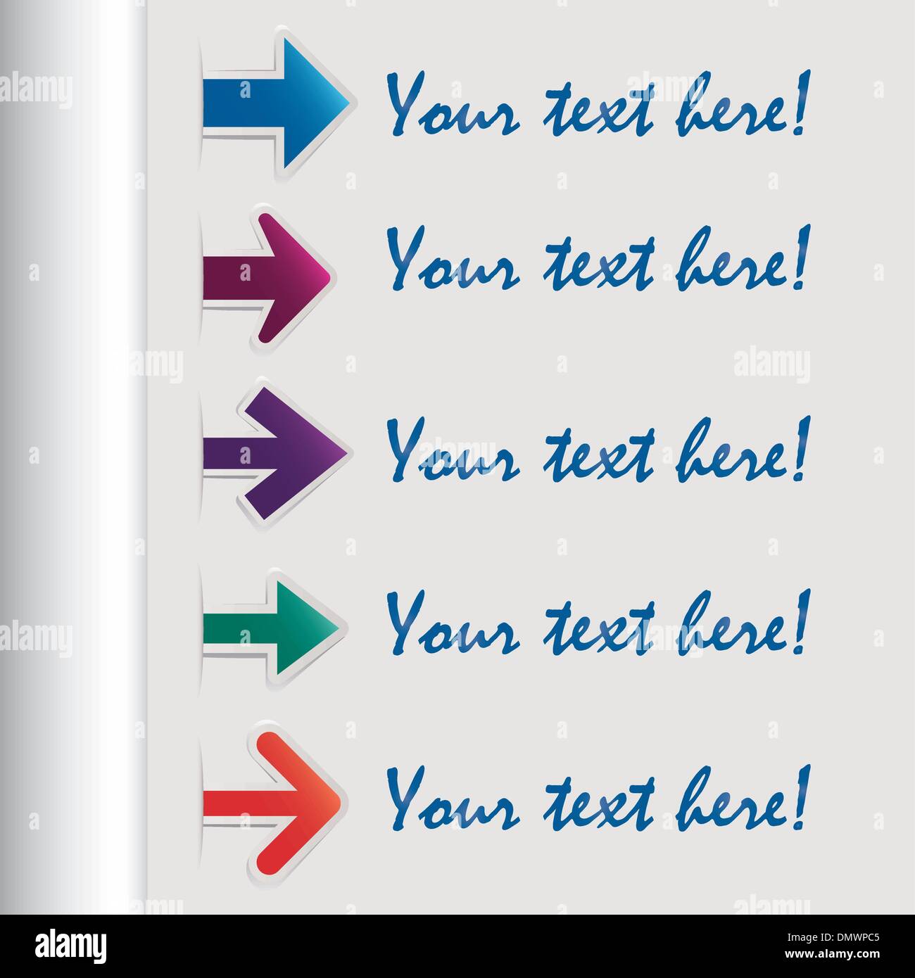 vector arrows set Stock Vector Image & Art - Alamy