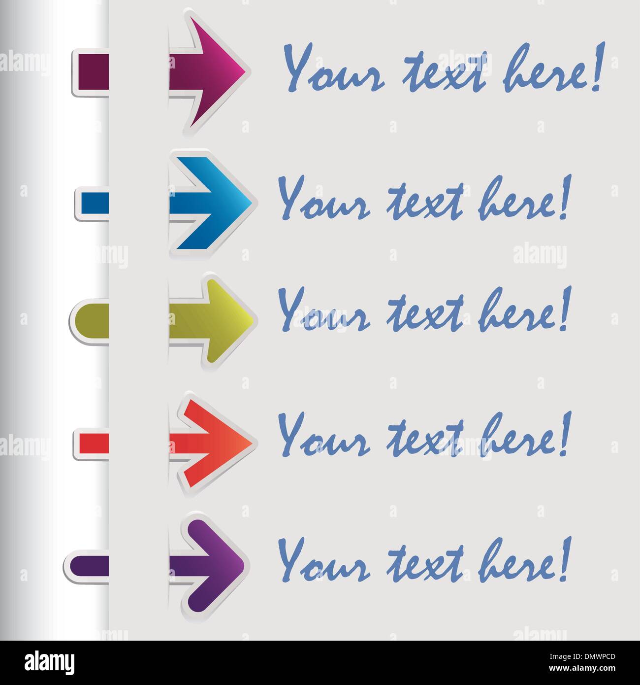 vector arrows set Stock Vector Image & Art - Alamy