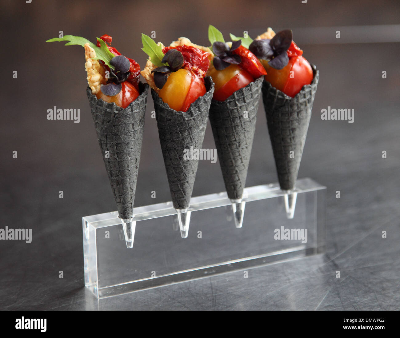 Selection elegant canapes hi-res stock photography and images - Alamy