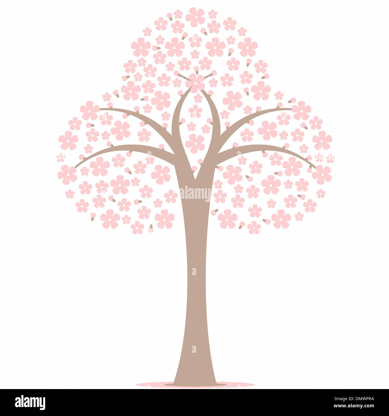 Modern blossom Stock Vector Images - Alamy