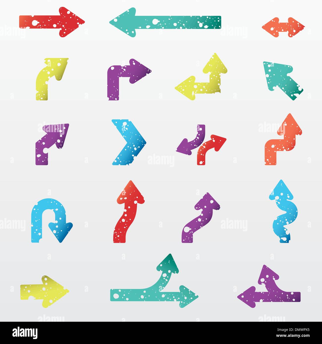 vector arrows set Stock Vector Image & Art - Alamy