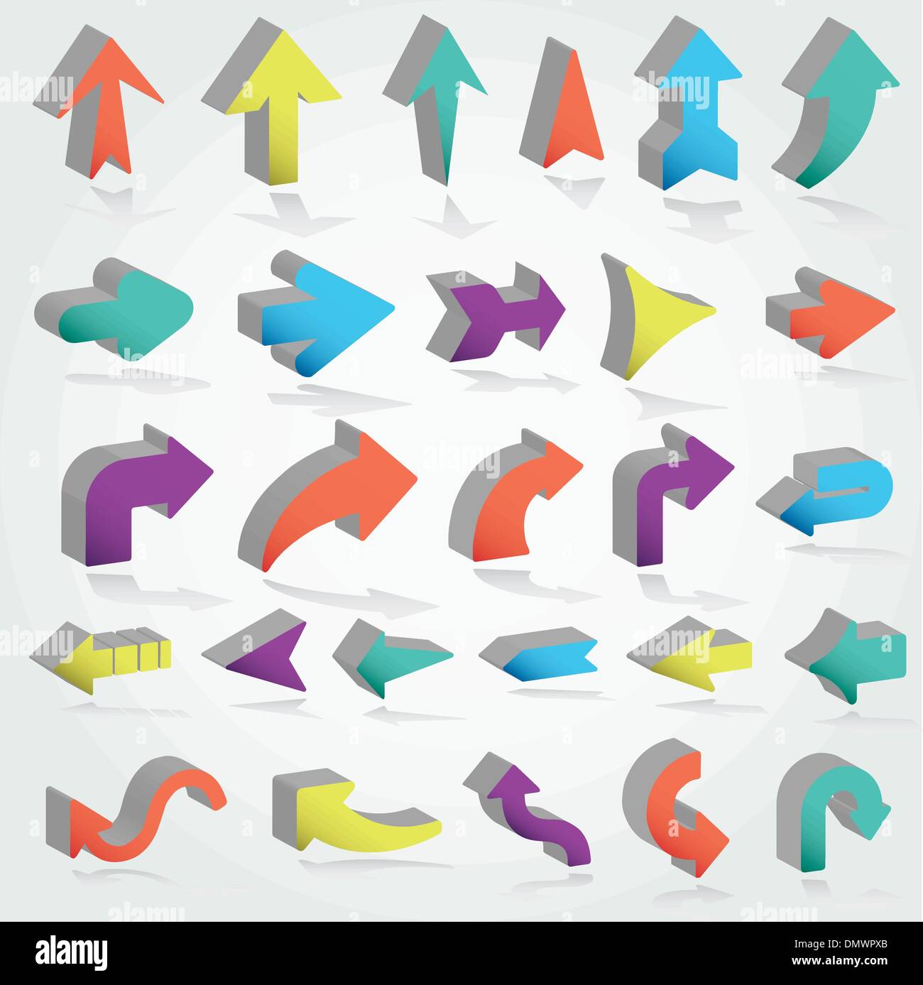 vector arrows set Stock Vector Image & Art - Alamy