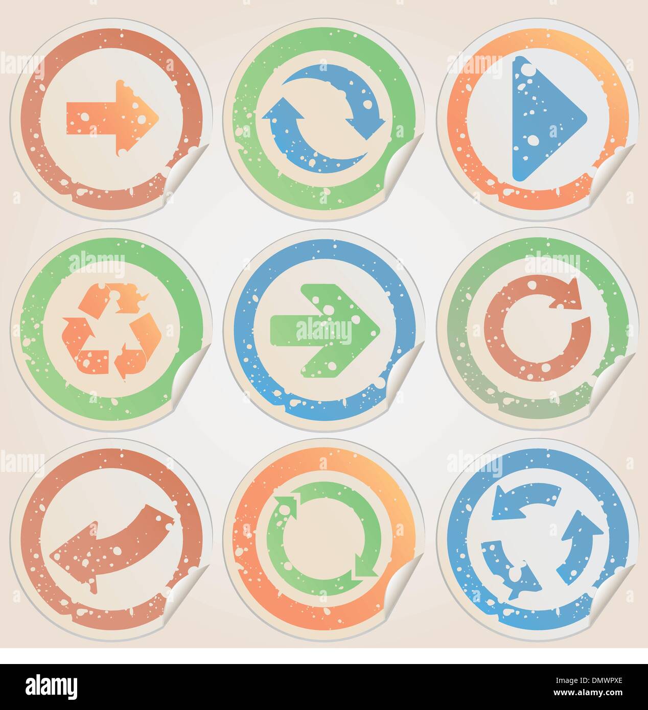 vector arrows set Stock Vector Image & Art - Alamy